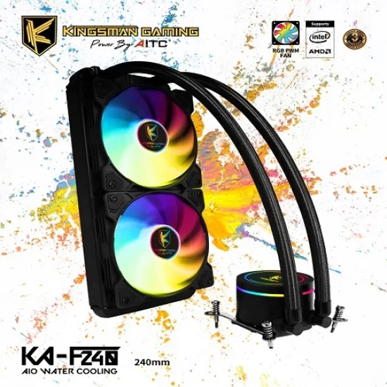 AITC KINGSMAN KA-F240 AIO CPU COOLER Price in Bangladesh - Sell Tech