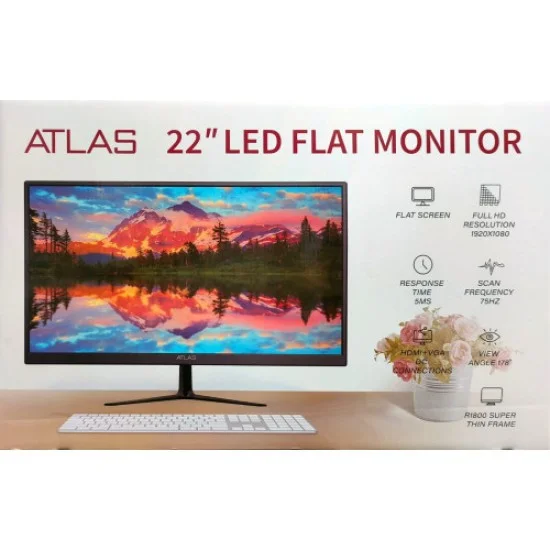Atlas 22-Inch LED Computer Monitor Price in Bangladesh | Sell Tech