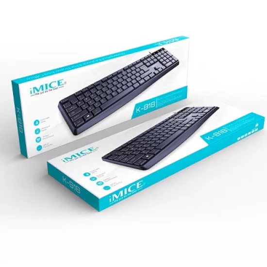 iMICE K-818 USB Wired Keyboard Price in BD-Sell Tech